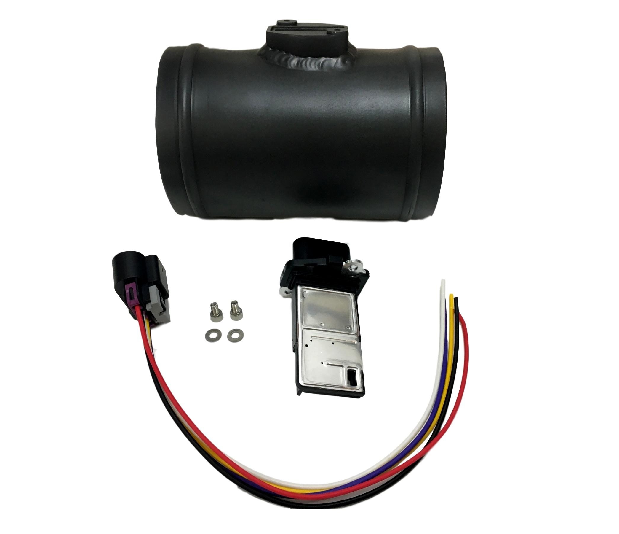 West Bend Dyno Universal Intake Tube With Mass Air Flow Bung Kit – West ...