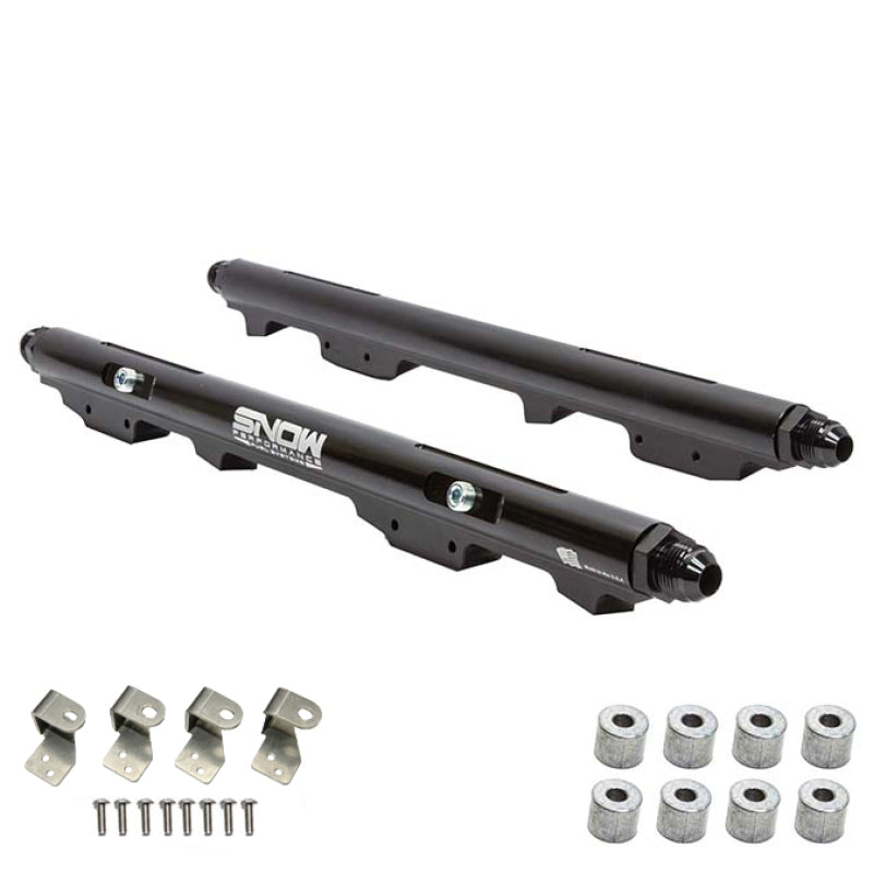 Snow L92 34mm Injector Height Billet Fuel Rail Kit - West Bend Dyno